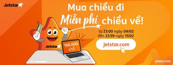Mua chiều đi miễn phí chiều về với 100000 vé chỉ từ 0 đồng